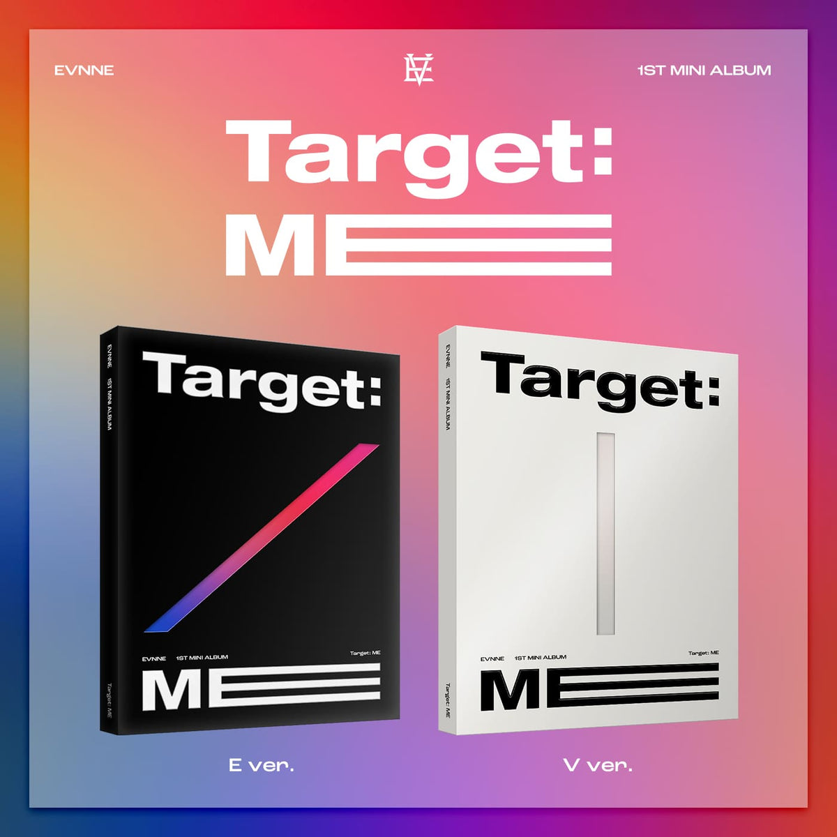 EVNNE 1st Mini Album [Target: ME] – Pink Beat K-pop Shop