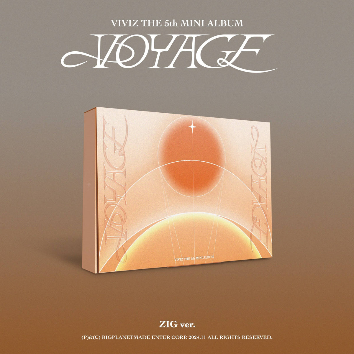 VIVIZ 5th Mini Album [VOYAGE] (ZAG Ver. / ZIG Ver.) (Special Gift : Ph ...